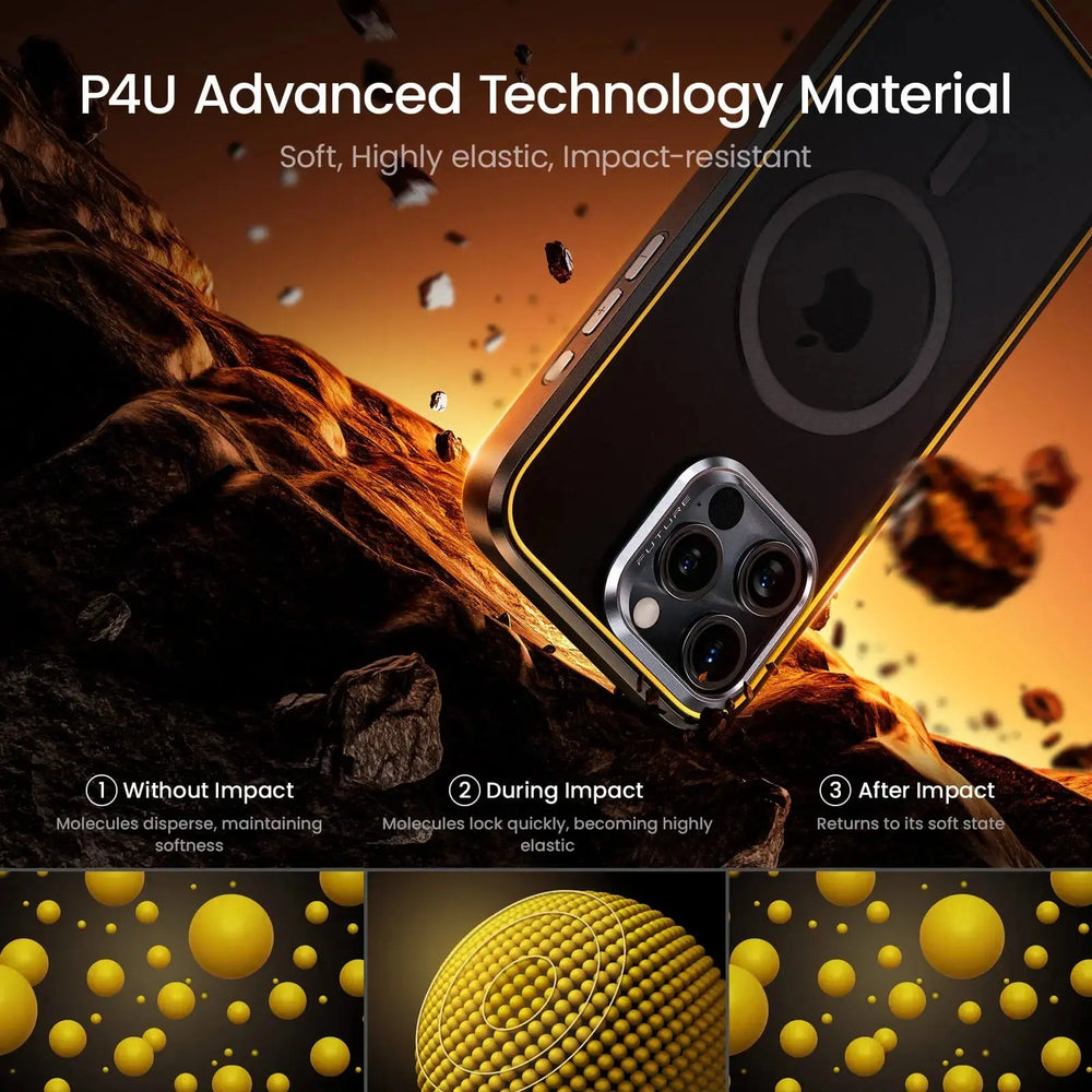 AOHi The Future MagArmor Magnetic Phone Case (For iPhone 16 / 16