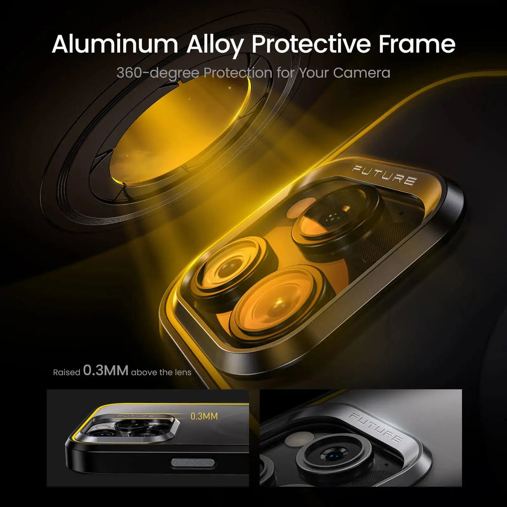 AOHi The Future MagArmor Magnetic Phone Case (For iPhone 16 / 16