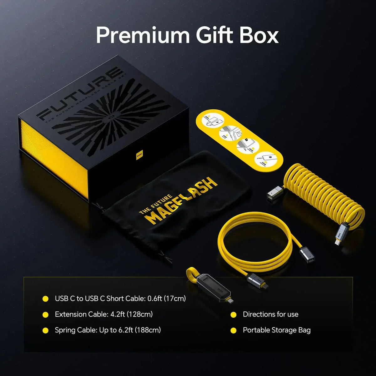 [NEW] AOHI The Future Magflash 2-in-1 Charging & Data Storage Cable Se